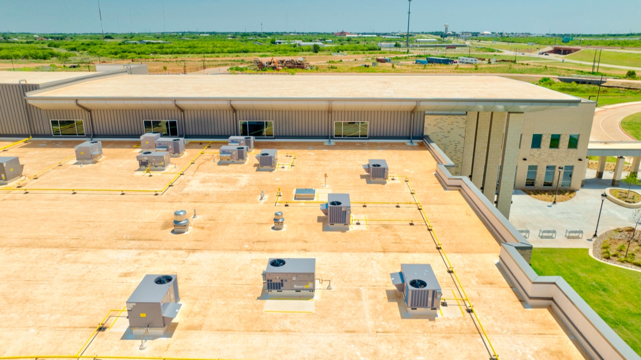 Memorial High School – Anchor Roofing Systems